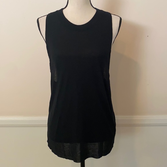 ALO Yoga | Tops | Alo Black Ribbed Heatwave Tank | Poshmark